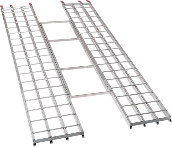 Moose Utility Aluminum Tri-Fold Loading Ramp Set 46"x85" for ATVs AR02 ...